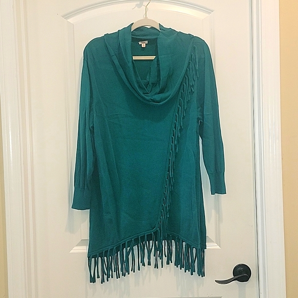Reba | Sweaters | Reba Mcentire Faux Green Sweater | Poshmark